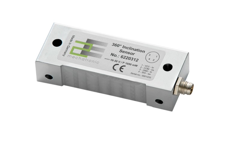 Fluidic, capacitive 360° inclination sensor analog | 2E mechatronic